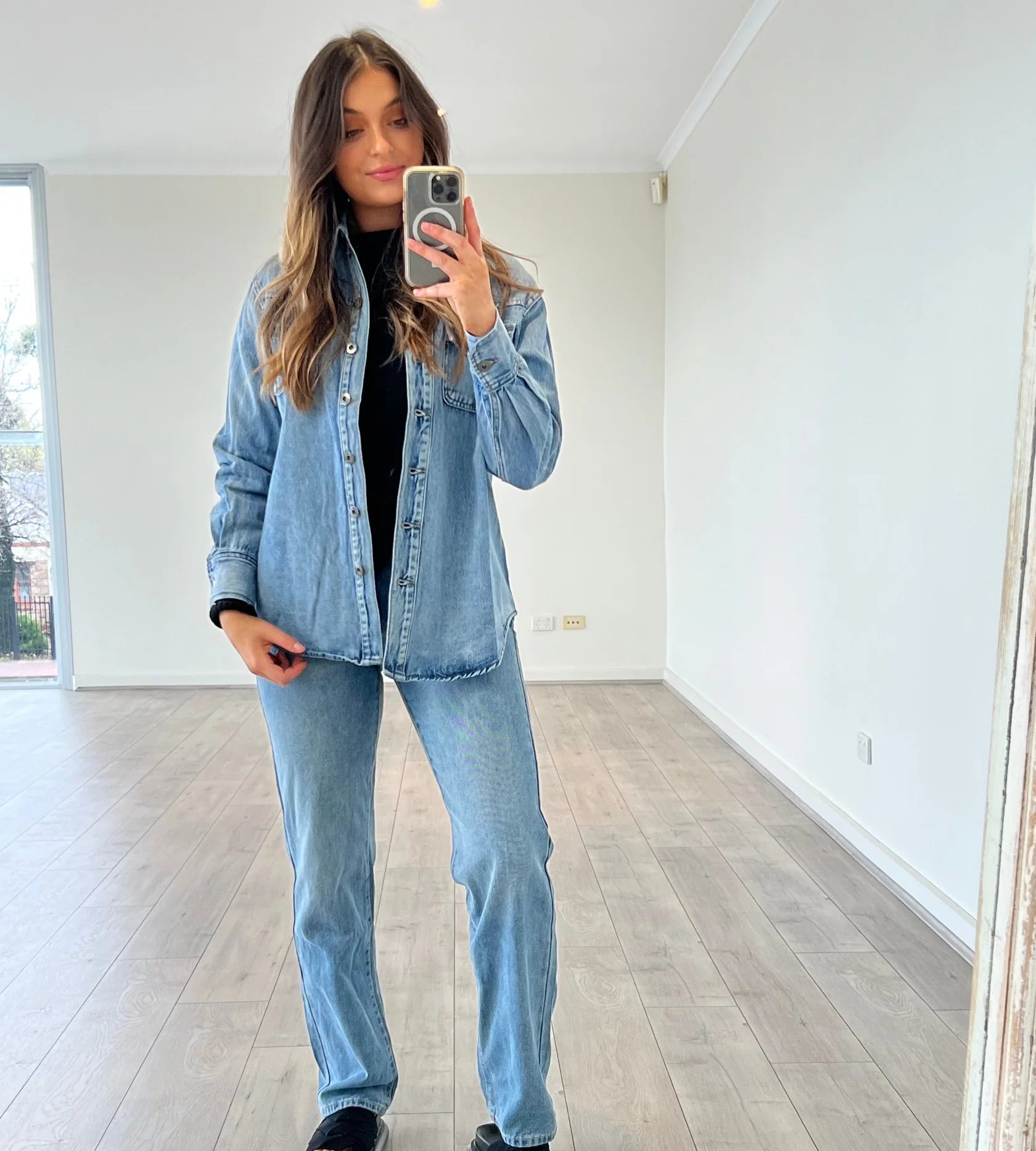 Matilda Denim Jacket – lil'birdie boutique