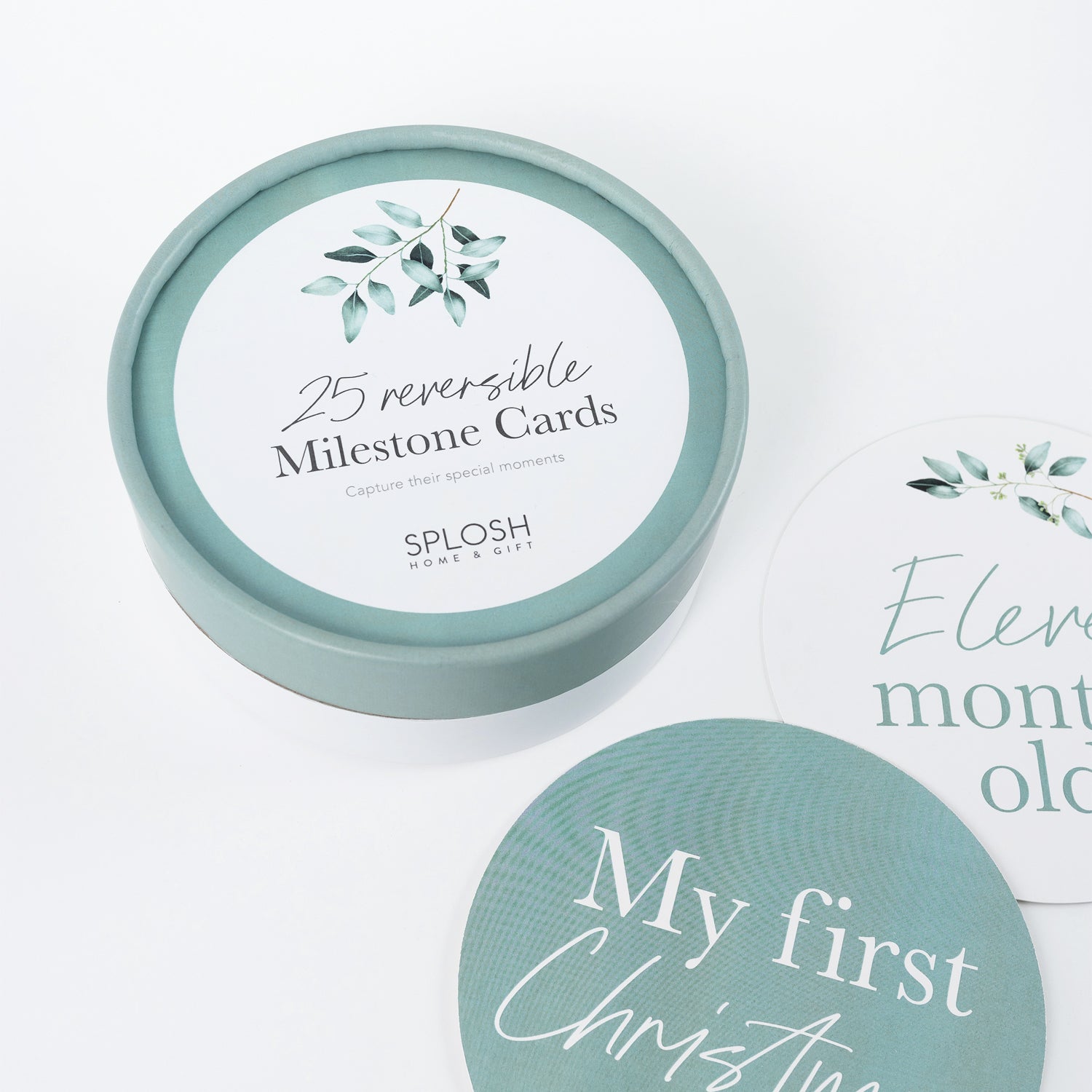 Milestone Cards | Eucalyptus – lil'birdie boutique
